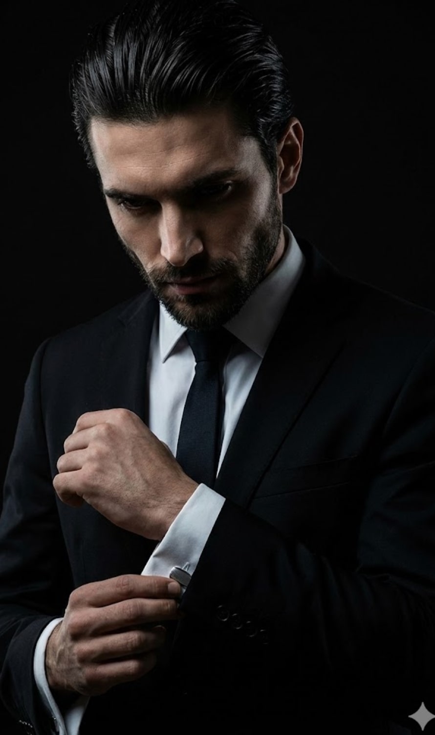 Dark Mafia Romance Book Cover - Gemini AI Image Generate Prompt ...